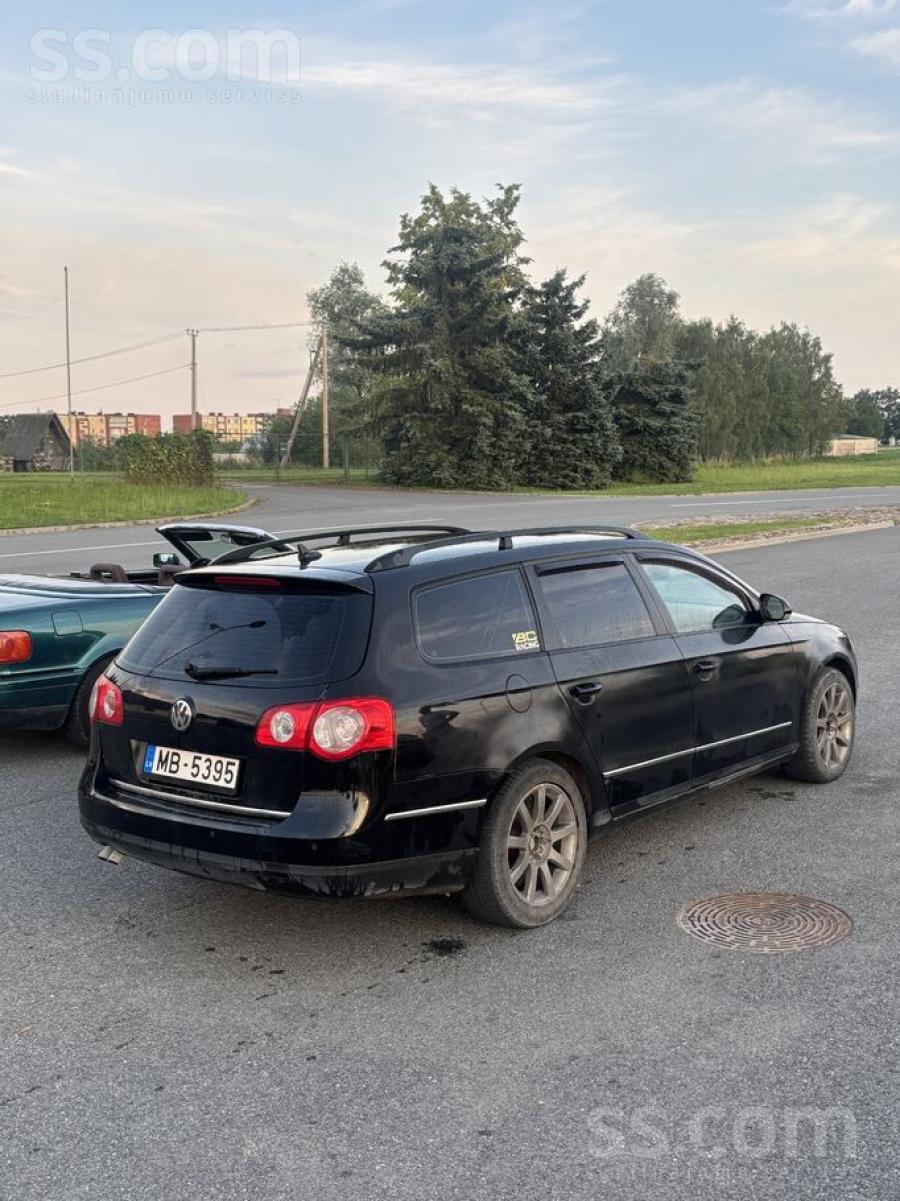 Melns Volkswagen Passat B6 2008 Bauska, ar dzinēja tilpumu 2.00 L un nobraukumu 385 tūkst. km par 1350 €, foto 6 vietnē AUTOMOTO.COM.LV