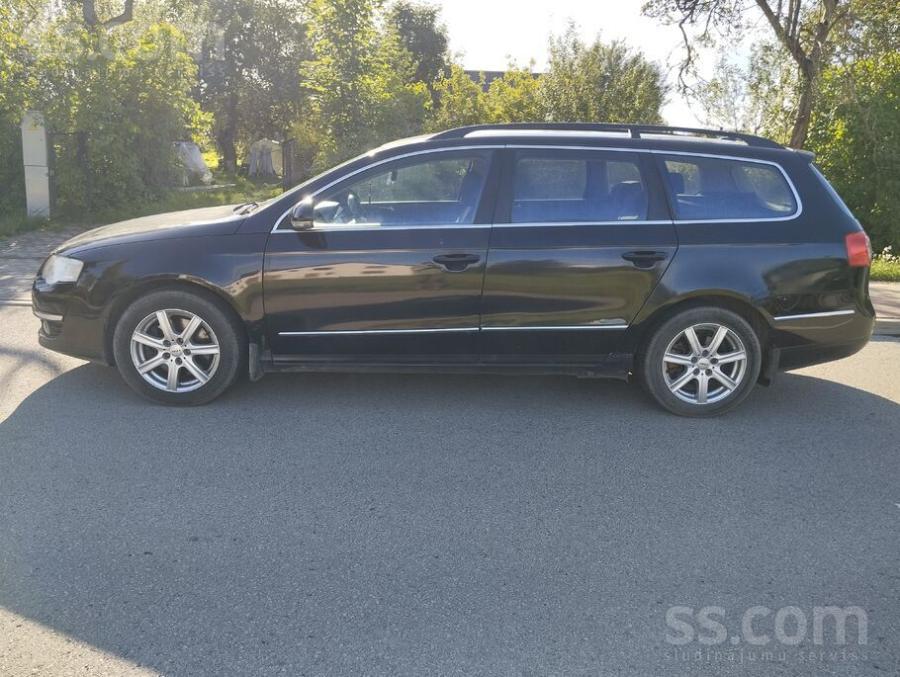 Melns Volkswagen Passat B6 2008 Rēzekne, ar dzinēja tilpumu 2.00 L un nobraukumu 343 tūkst. km par 1750 €, foto 2 vietnē AUTOMOTO.COM.LV