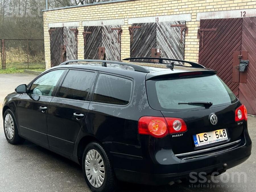 Melns Volkswagen Passat B6 2008 Jelgava, ar dzinēja tilpumu 1.90 L un nobraukumu 340 tūkst. km par 1700 €, foto 6 vietnē AUTOMOTO.COM.LV