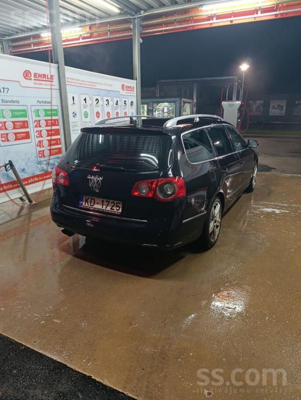 Melns Volkswagen Passat B6 2008 Ogre, ar dzinēja tilpumu 2.00 L un nobraukumu 463 tūkst. km par 1500 €, foto 3 vietnē AUTOMOTO.COM.LV