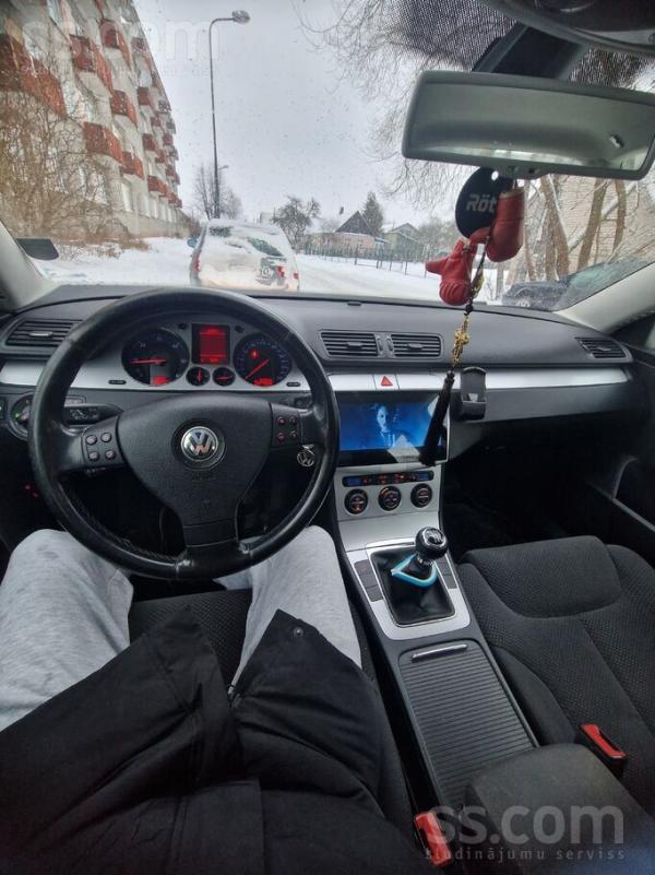 Melns Volkswagen Passat B6 2008 Preiļi, ar dzinēja tilpumu 2.00 L un nobraukumu 346 tūkst. km par 1900 €, foto 5 vietnē AUTOMOTO.COM.LV