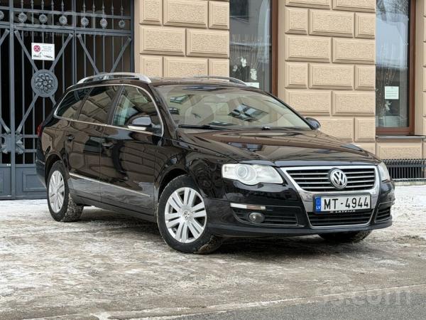 Melns Volkswagen Passat B6 2008 Rīga, ar dzinēja tilpumu 2.00 L un nobraukumu 300 tūkst. km par 2750 €, foto 2 vietnē AUTOMOTO.COM.LV