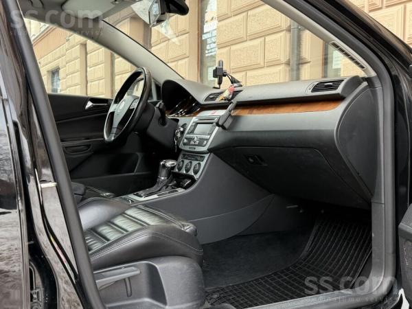 Melns Volkswagen Passat B6 2008 Rīga, ar dzinēja tilpumu 2.00 L un nobraukumu 300 tūkst. km par 2750 €, foto 5 vietnē AUTOMOTO.COM.LV