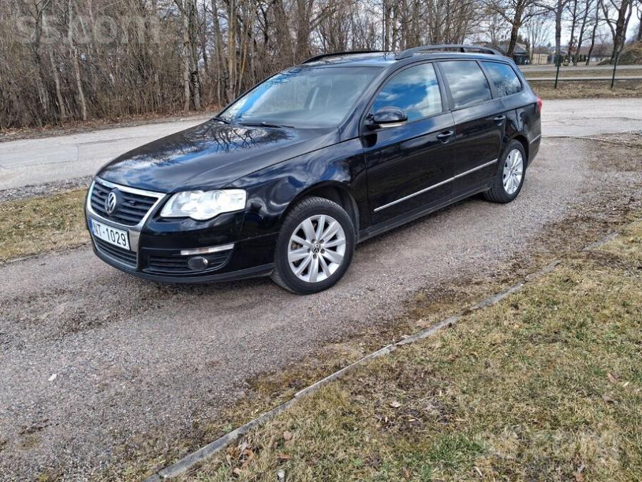 Melns Volkswagen Passat B6 2008 Cēsis, ar dzinēja tilpumu 2.00 L un nobraukumu 368 tūkst. km par 1550 €, foto 1 vietnē AUTOMOTO.COM.LV