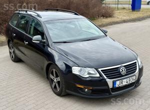 Black Volkswagen Passat B6 2008 in Riga, with an engine capacity of 2.00 L and mileage of 380 thousand km for 1650 €, photo 3 on AUTOMOTO.COM.LV
