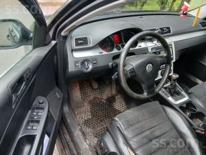 Black Volkswagen Passat B6 2008 in Riga, with an engine capacity of 2.00 L and mileage of 422 thousand km for 1200 €, photo 8 on AUTOMOTO.COM.LV