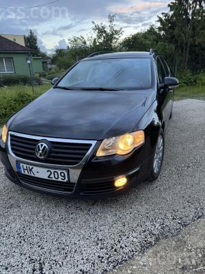 Black Volkswagen Passat B6 2008 in Rezekne, with an engine capacity of 2.00 L and mileage of 427 thousand km for 1350 €, photo  on AUTOMOTO.COM.LV
