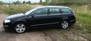 Black Volkswagen Passat B6 2008 in Jelgava, with an engine capacity of 1.80 L and mileage of 0 thousand km for 750 €, photo 3 on AUTOMOTO.COM.LV