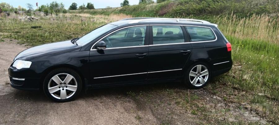 Black Volkswagen Passat B6 2008 in Jelgava, with an engine capacity of 1.80 L and mileage of 0 thousand km for 750 €, photo 3 on AUTOMOTO.COM.LV