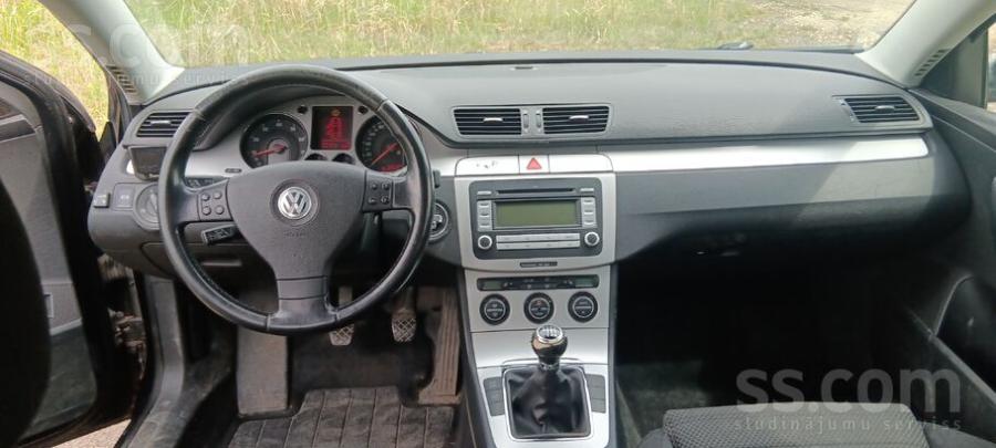Black Volkswagen Passat B6 2008 in Jelgava, with an engine capacity of 1.80 L and mileage of 0 thousand km for 750 €, photo 8 on AUTOMOTO.COM.LV
