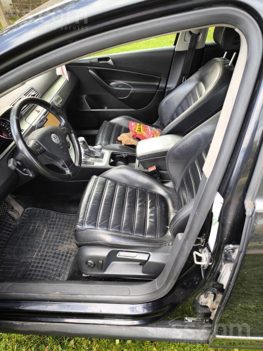 Melns Volkswagen Passat B6 2008 Rīga, ar dzinēja tilpumu 2.00 L un nobraukumu 368 tūkst. km par 1600 €, foto 11 vietnē AUTOMOTO.COM.LV