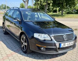 Black Volkswagen Passat B6 2008 in Riga, with an engine capacity of 2.00 L and mileage of 380 thousand km for 1650 €, photo  on AUTOMOTO.COM.LV