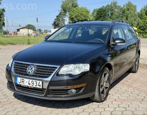 Black Volkswagen Passat B6 2008 in Riga, with an engine capacity of 2.00 L and mileage of 380 thousand km for 1650 €, photo 3 on AUTOMOTO.COM.LV