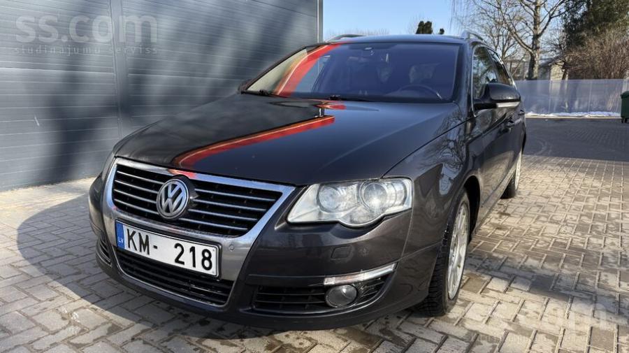 Melns Volkswagen Passat B6 2008 Rīga, ar dzinēja tilpumu 2.00 L un nobraukumu 268 tūkst. km par 2400 €, foto 1 vietnē AUTOMOTO.COM.LV