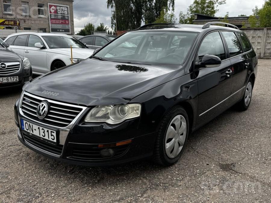 Melns Volkswagen Passat B6 2008 Daugavpils, ar dzinēja tilpumu 1.90 L un nobraukumu 0 tūkst. km par 2350 €, foto 4 vietnē AUTOMOTO.COM.LV