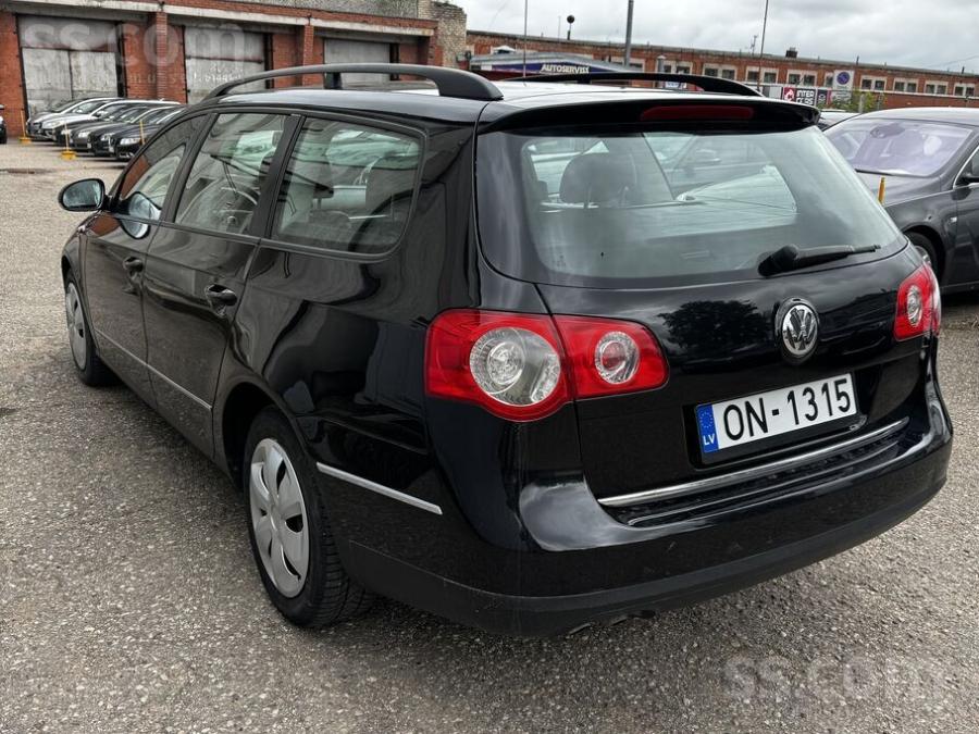 Melns Volkswagen Passat B6 2008 Daugavpils, ar dzinēja tilpumu 1.90 L un nobraukumu 0 tūkst. km par 2350 €, foto 5 vietnē AUTOMOTO.COM.LV