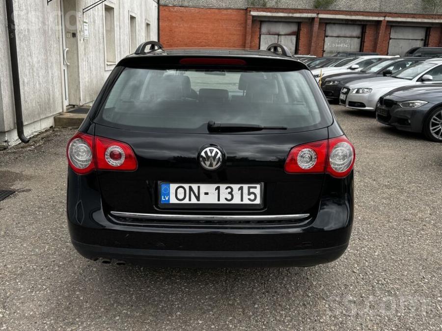 Melns Volkswagen Passat B6 2008 Daugavpils, ar dzinēja tilpumu 1.90 L un nobraukumu 0 tūkst. km par 2350 €, foto 6 vietnē AUTOMOTO.COM.LV