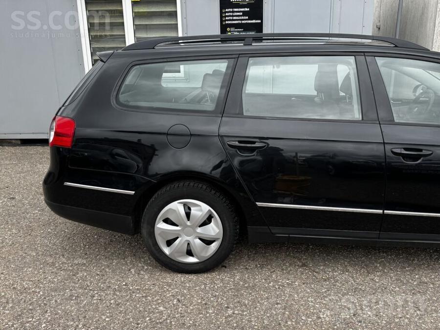 Melns Volkswagen Passat B6 2008 Daugavpils, ar dzinēja tilpumu 1.90 L un nobraukumu 0 tūkst. km par 2350 €, foto 9 vietnē AUTOMOTO.COM.LV