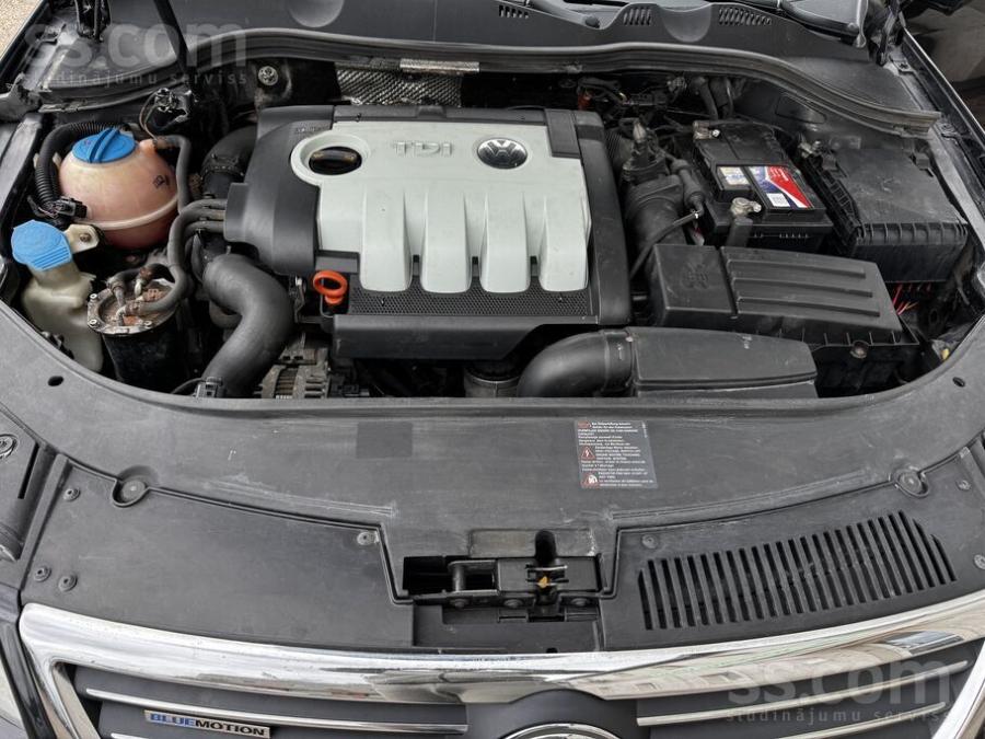 Melns Volkswagen Passat B6 2008 Daugavpils, ar dzinēja tilpumu 1.90 L un nobraukumu 0 tūkst. km par 2350 €, foto 24 vietnē AUTOMOTO.COM.LV