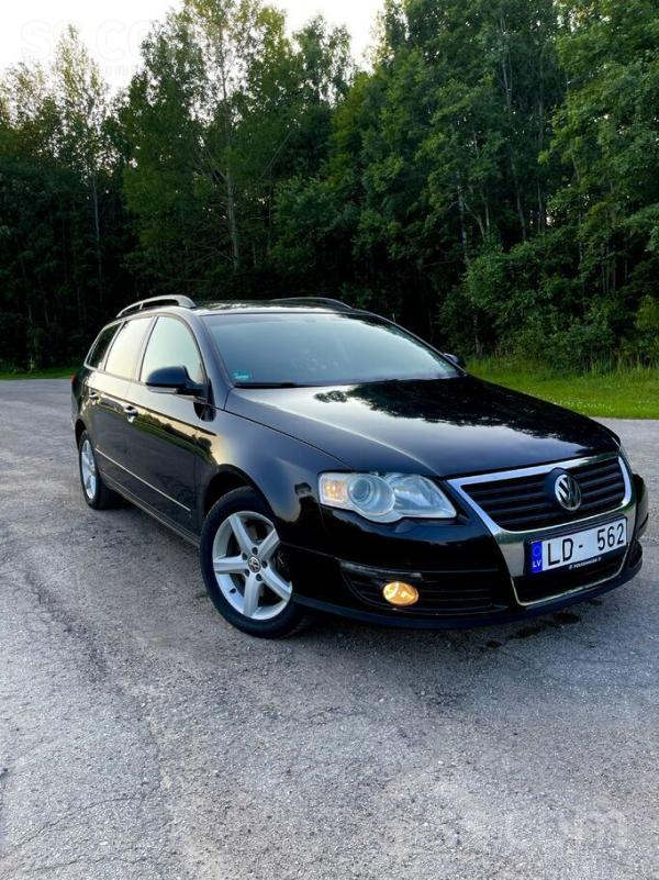Melns Volkswagen Passat B6 2008 Rēzekne, ar dzinēja tilpumu 2.00 L un nobraukumu 407 tūkst. km par 1950 €, foto 1 vietnē AUTOMOTO.COM.LV