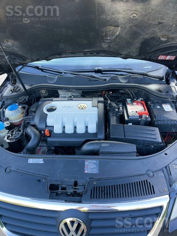 Melns Volkswagen Passat B6 2008 Rēzekne, ar dzinēja tilpumu 2.00 L un nobraukumu 407 tūkst. km par 1950 €, foto 6 vietnē AUTOMOTO.COM.LV