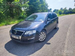 Melns Volkswagen Passat B6 2008 Aizkraukle, ar dzinēja tilpumu 2.00 L un nobraukumu 380 tūkst. km par 1100 €, foto  vietnē AUTOMOTO.COM.LV
