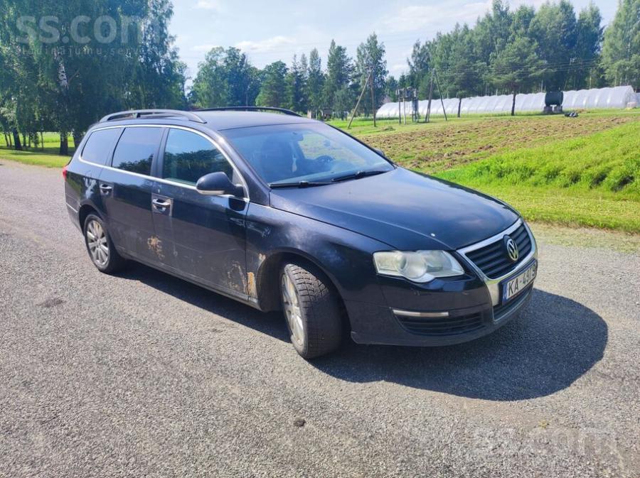 Melns Volkswagen Passat B6 2008 Aizkraukle, ar dzinēja tilpumu 2.00 L un nobraukumu 380 tūkst. km par 1100 €, foto 6 vietnē AUTOMOTO.COM.LV