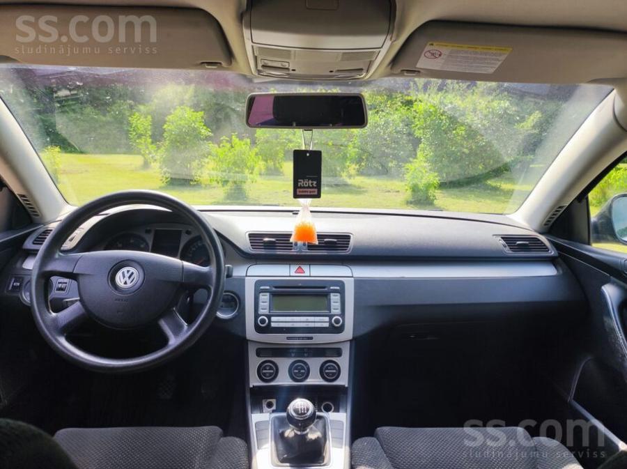 Melns Volkswagen Passat B6 2008 Aizkraukle, ar dzinēja tilpumu 2.00 L un nobraukumu 380 tūkst. km par 1100 €, foto 8 vietnē AUTOMOTO.COM.LV