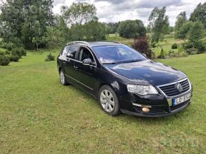 Melns Volkswagen Passat B6 2008 Gulbene, ar dzinēja tilpumu 2.00 L un nobraukumu 449 tūkst. km par 1250 €, foto  vietnē AUTOMOTO.COM.LV