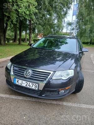 Black Volkswagen Passat B6 2008 in Bauska, with an engine capacity of 1.90 L and mileage of 260 thousand km for 2300 €, photo  on AUTOMOTO.COM.LV