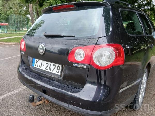 Melns Volkswagen Passat B6 2008 Bauska, ar dzinēja tilpumu 1.90 L un nobraukumu 260 tūkst. km par 2300 €, foto 3 vietnē AUTOMOTO.COM.LV