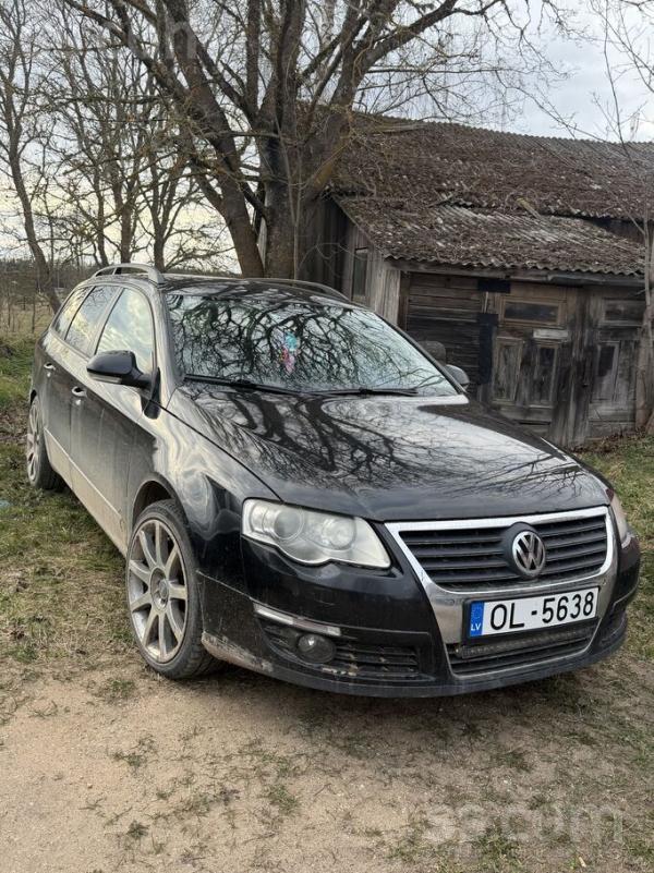 Melns Volkswagen Passat B6 2008 Cēsis, ar dzinēja tilpumu 2.00 L un nobraukumu 417 tūkst. km par 720 €, foto 3 vietnē AUTOMOTO.COM.LV