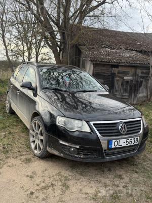 Black Volkswagen Passat B6 2008 in Cesis, with an engine capacity of 2.00 L and mileage of 417 thousand km for 720 €, photo 4 on AUTOMOTO.COM.LV