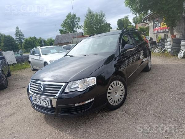 Melns Volkswagen Passat B6 2008 Rēzekne, ar dzinēja tilpumu 1.90 L un nobraukumu 263 tūkst. km par 3500 €, foto 1 vietnē AUTOMOTO.COM.LV