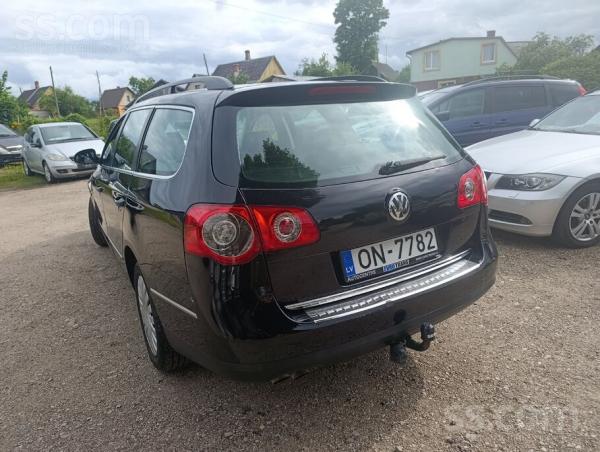 Melns Volkswagen Passat B6 2008 Rēzekne, ar dzinēja tilpumu 1.90 L un nobraukumu 263 tūkst. km par 3500 €, foto 5 vietnē AUTOMOTO.COM.LV