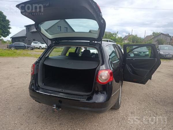 Melns Volkswagen Passat B6 2008 Rēzekne, ar dzinēja tilpumu 1.90 L un nobraukumu 263 tūkst. km par 3500 €, foto 10 vietnē AUTOMOTO.COM.LV