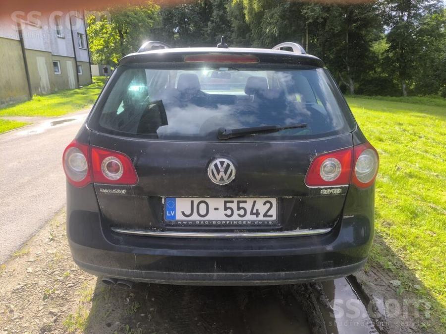 Melns Volkswagen Passat B6 2008 Rīga, ar dzinēja tilpumu 2.00 L un nobraukumu 361 tūkst. km par 810 €, foto 6 vietnē AUTOMOTO.COM.LV