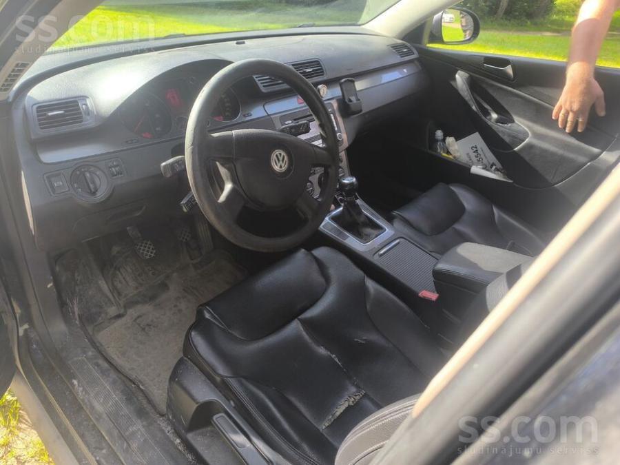 Melns Volkswagen Passat B6 2008 Rīga, ar dzinēja tilpumu 2.00 L un nobraukumu 361 tūkst. km par 810 €, foto 11 vietnē AUTOMOTO.COM.LV