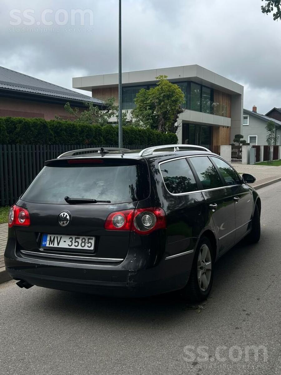 Melns Volkswagen Passat B6 2008 Liepāja, ar dzinēja tilpumu 2.00 L un nobraukumu 297 tūkst. km par 2000 €, foto 4 vietnē AUTOMOTO.COM.LV