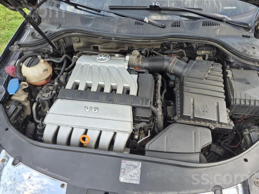 Melns Volkswagen Passat B6 2008 Rīga, ar dzinēja tilpumu 3.20 L un nobraukumu 341 tūkst. km par 2500 €, foto 7 vietnē AUTOMOTO.COM.LV