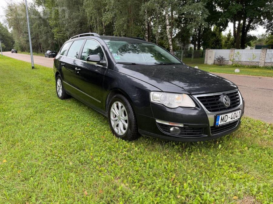 Melns Volkswagen Passat B6 2008 Rīga, ar dzinēja tilpumu 2.00 L un nobraukumu 330 tūkst. km par 2200 €, foto 3 vietnē AUTOMOTO.COM.LV