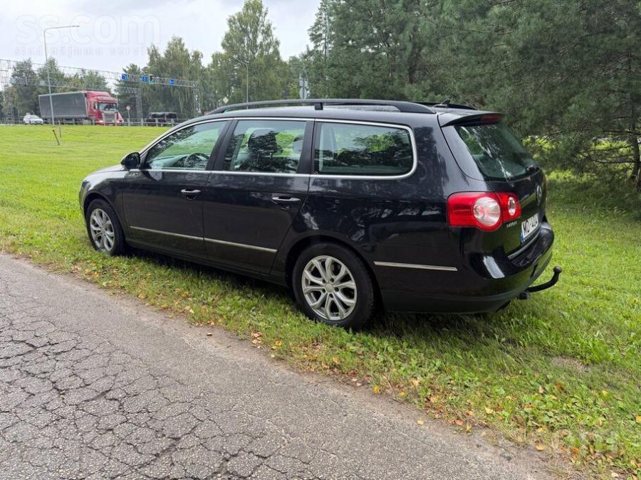 Melns Volkswagen Passat B6 2008 Rīga, ar dzinēja tilpumu 2.00 L un nobraukumu 330 tūkst. km par 2200 €, foto 5 vietnē AUTOMOTO.COM.LV