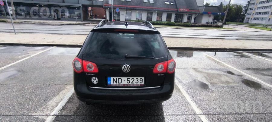 Melns Volkswagen Passat B6 2008 Rīga, ar dzinēja tilpumu 2.00 L un nobraukumu 312 tūkst. km par 2150 €, foto 3 vietnē AUTOMOTO.COM.LV