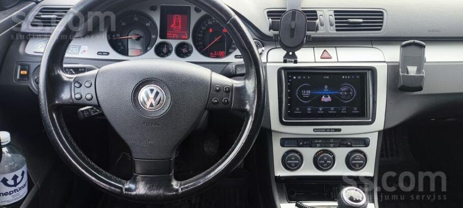 Melns Volkswagen Passat B6 2008 Rīga, ar dzinēja tilpumu 2.00 L un nobraukumu 312 tūkst. km par 2150 €, foto 8 vietnē AUTOMOTO.COM.LV