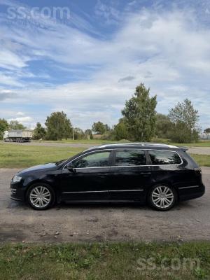 Black Volkswagen Passat B6 2008 in Riga, with an engine capacity of 2.00 L and mileage of 339 thousand km for 1400 €, photo 5 on AUTOMOTO.COM.LV