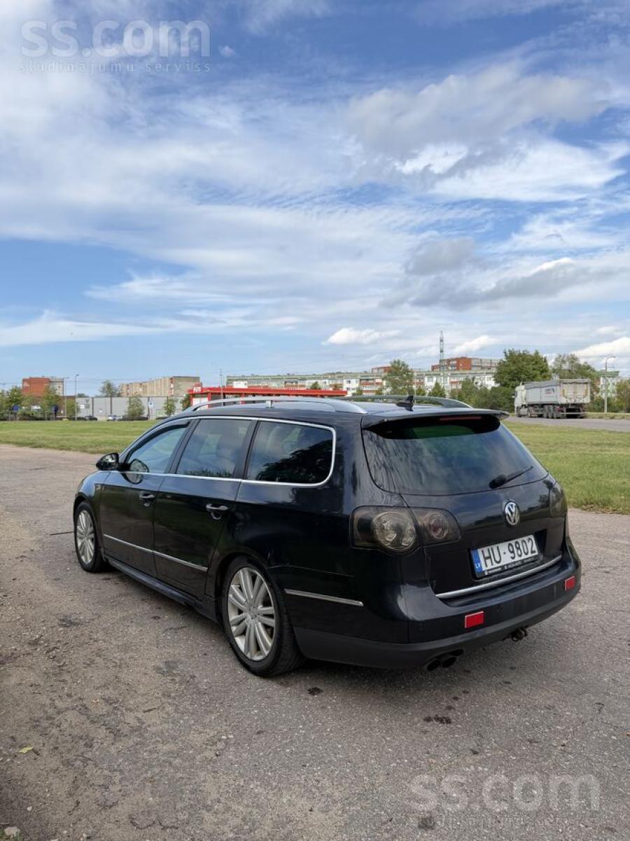 Black Volkswagen Passat B6 2008 in Riga, with an engine capacity of 2.00 L and mileage of 339 thousand km for 1400 €, photo 7 on AUTOMOTO.COM.LV