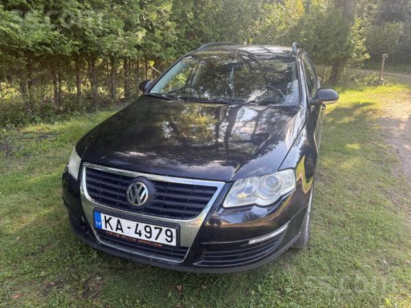 Melns Volkswagen Passat B6 2008 Aizkraukle, ar dzinēja tilpumu 2.00 L un nobraukumu 385 tūkst. km par 550 €, foto 1 vietnē AUTOMOTO.COM.LV