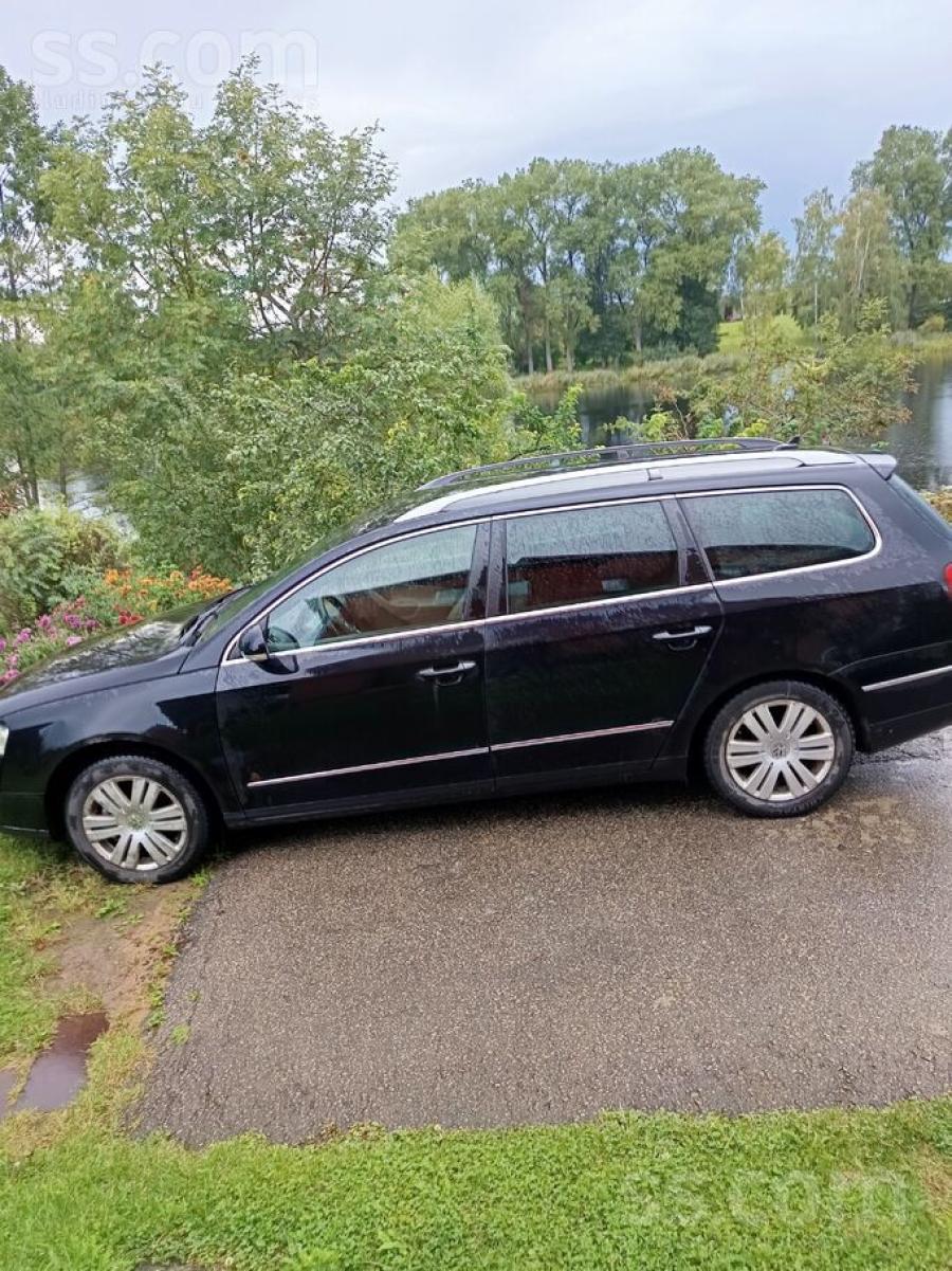 Melns Volkswagen Passat B6 2008 Jēkabpils, ar dzinēja tilpumu 2.00 L un nobraukumu 312 tūkst. km par 900 €, foto 1 vietnē AUTOMOTO.COM.LV