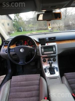 Melns Volkswagen Passat B6 2008 Jēkabpils, ar dzinēja tilpumu 2.00 L un nobraukumu 312 tūkst. km par 900 €, foto 6 vietnē AUTOMOTO.COM.LV