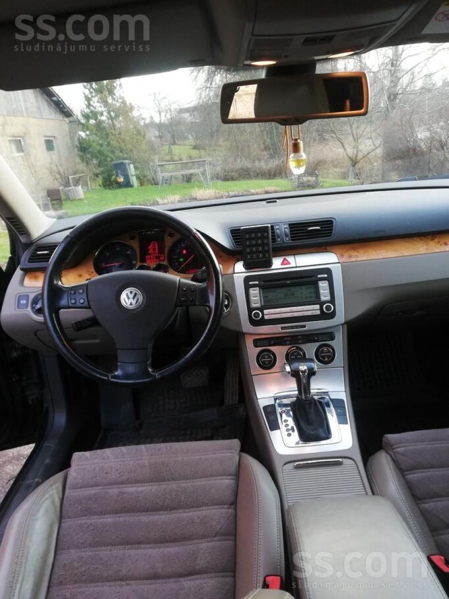 Melns Volkswagen Passat B6 2008 Jēkabpils, ar dzinēja tilpumu 2.00 L un nobraukumu 312 tūkst. km par 900 €, foto 6 vietnē AUTOMOTO.COM.LV